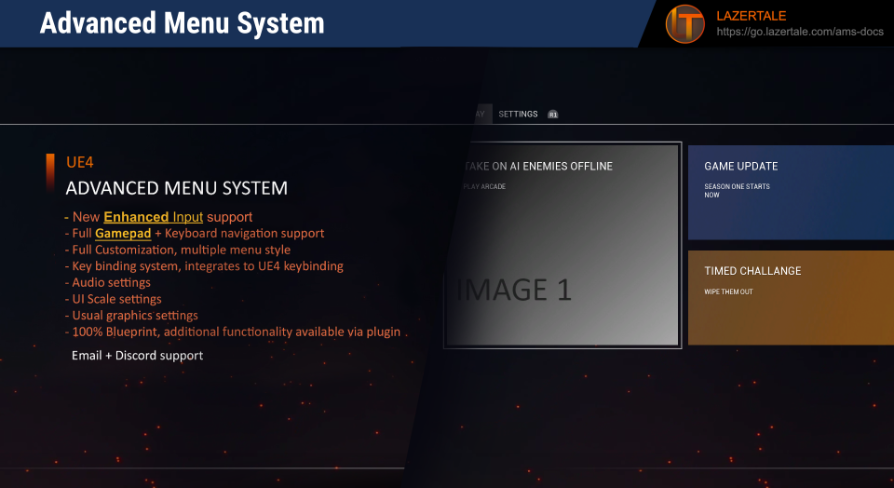 Advanced Main Menu & UI System in Blueprints - UE Marketplace