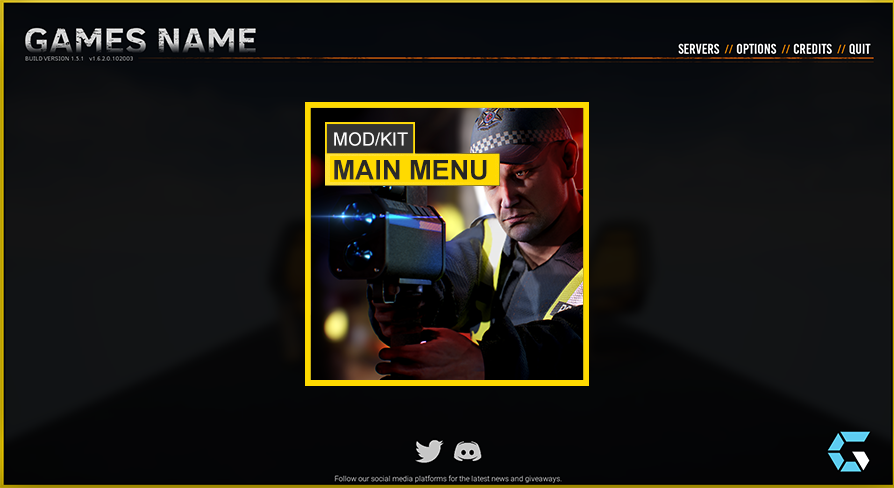 Advanced Main Menu V1 in Blueprints - UE Marketplace