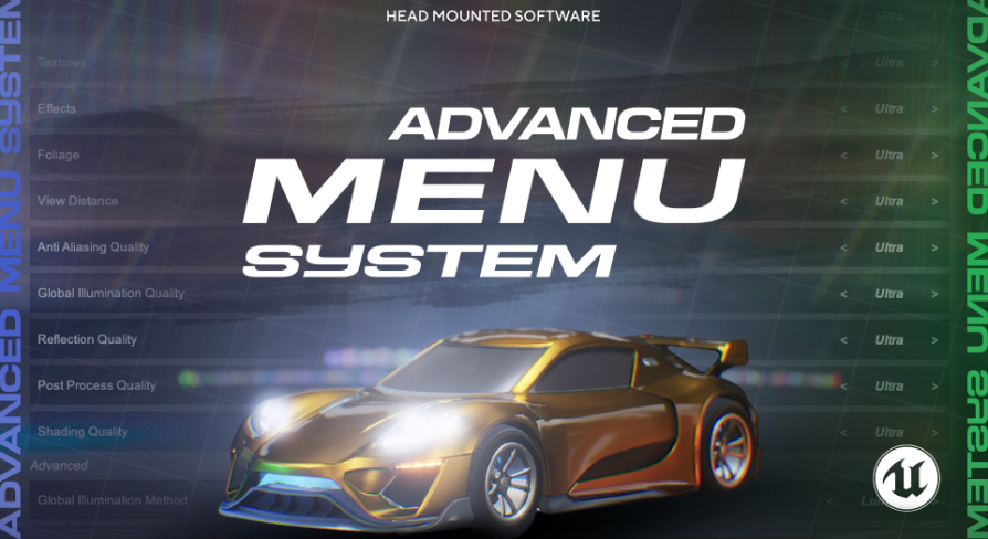 Advanced Menu System Plugintemplatekitframework 카테고리 코드 플러그인 Ue