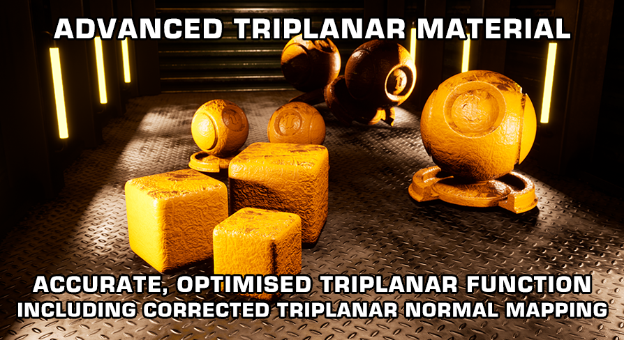 Advanced Triplanar Material In Materials Ue Marketplace