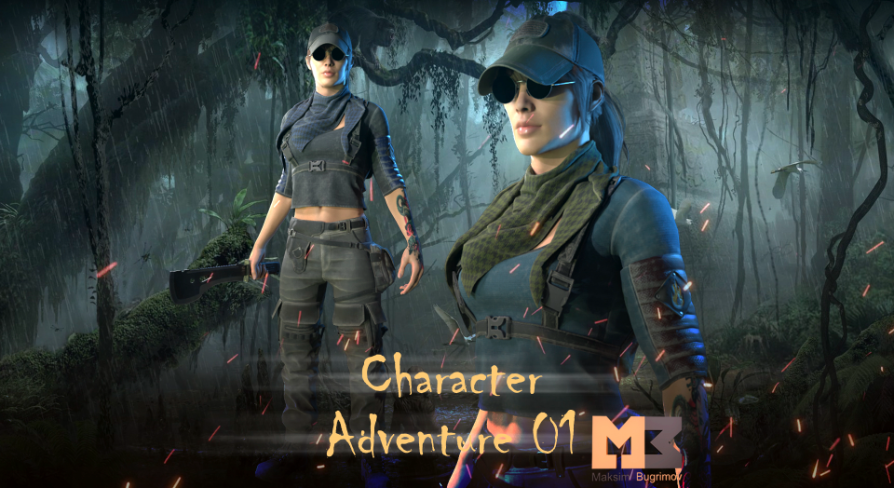 Adventure Character 01 in Characters - UE Marketplace