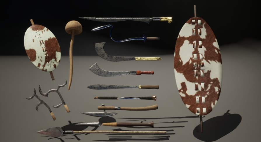African Weapon Pack in Weapons - UE Marketplace