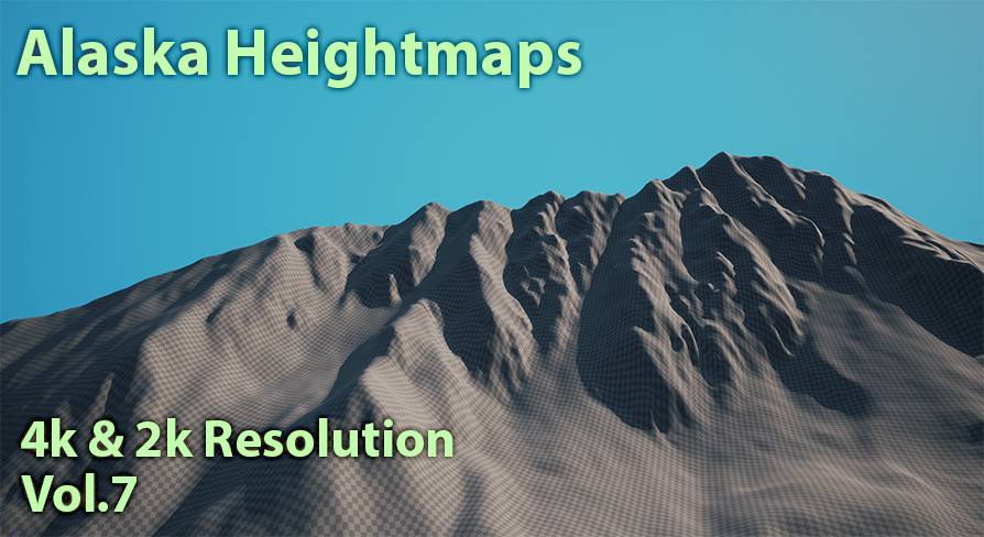 Alaska Heightmaps：テクスチャー - UE マーケットプレイス