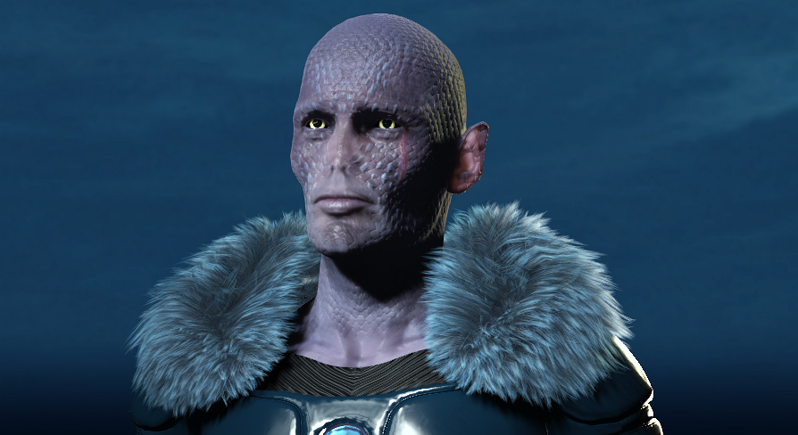 Alien Alpha Blue in Characters - UE Marketplace