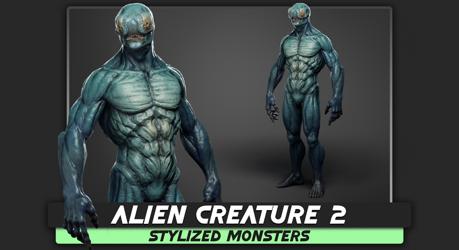 Alien Creature Concept Art