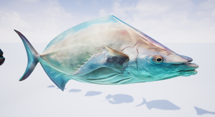 Alien Fish for School System - Scifi Fantasy Creatures：キャラクター - UE ...