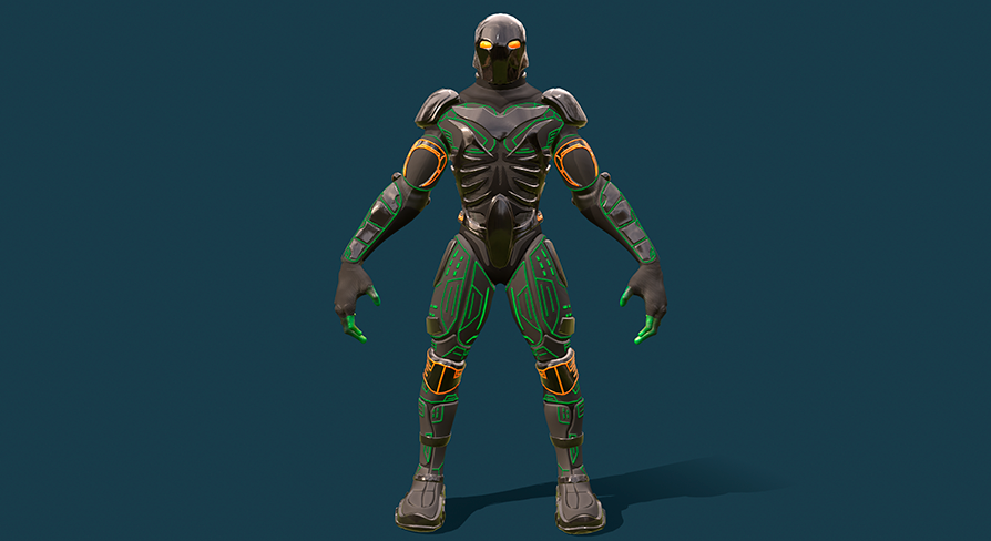 Alien Mercenary in Characters - UE Marketplace