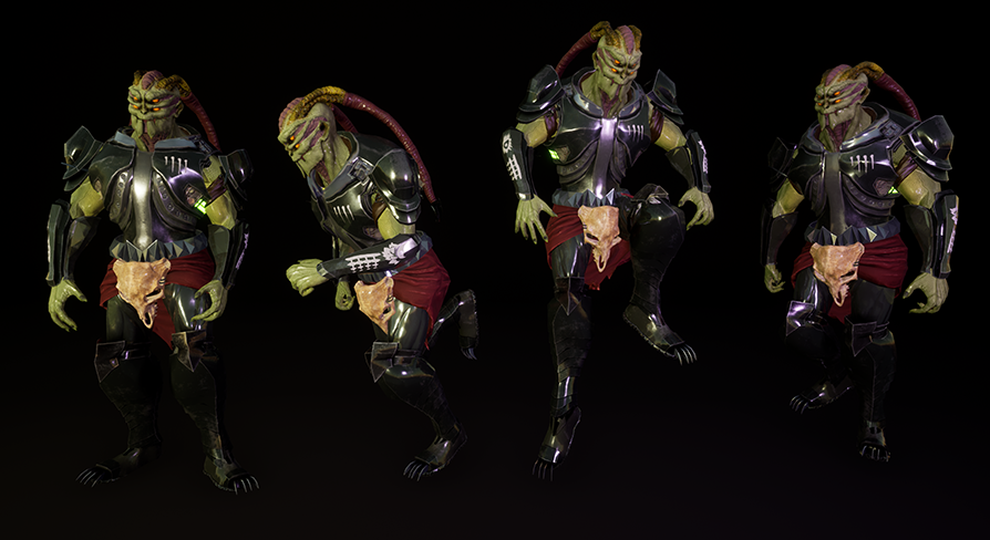 Alien Sarn Male in Characters - UE Marketplace