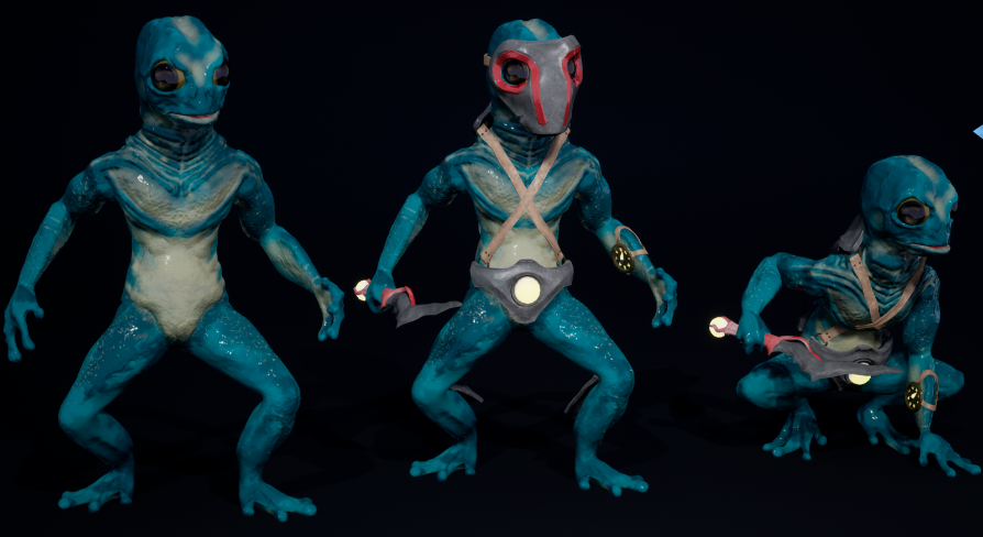 AlienToad in Characters - UE Marketplace