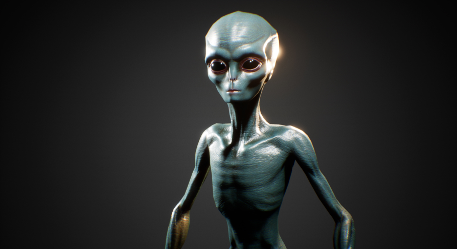Alien UFO in Characters - UE Marketplace