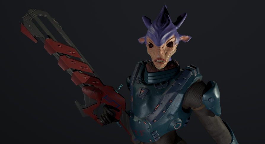 Alien in Characters - UE Marketplace