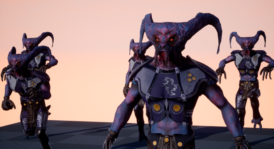 Alien in Characters - UE Marketplace