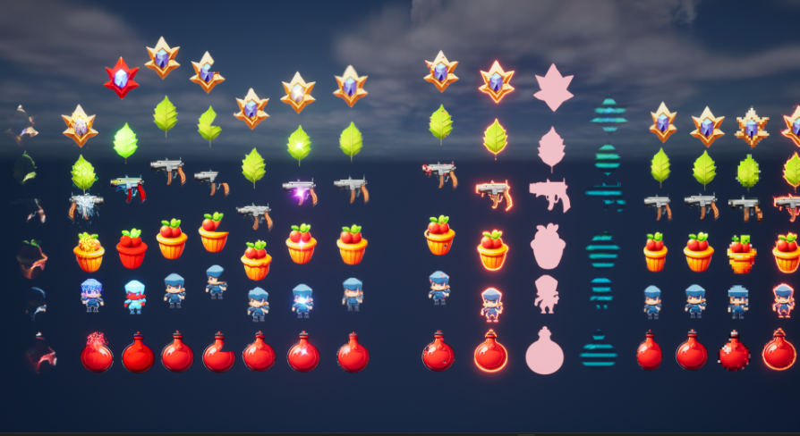 All Sprite Vfx Shader In Visual Effects Ue Marketplace