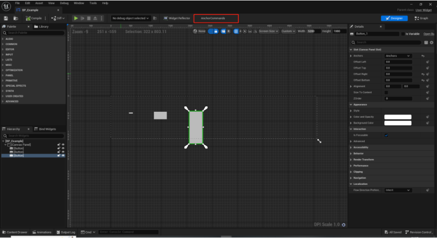 AnchorTool Quick bind anchor in Code Plugins - UE Marketplace