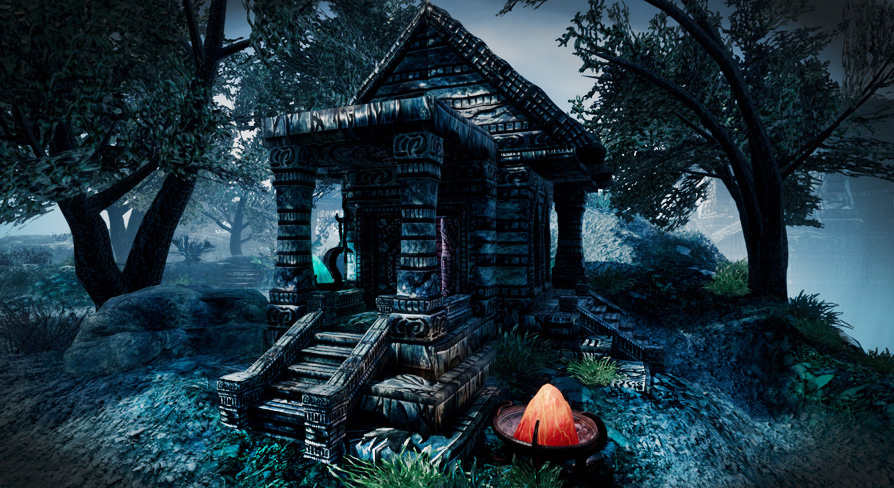 Ancient Horror Set in Environments - UE Marketplace