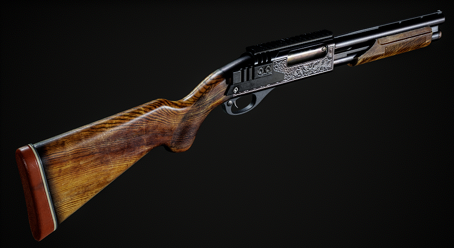 Animated FPS American Shotgun Pack in Weapons - UE Marketplace