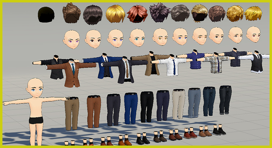 Anime Body package 02 in Characters - UE Marketplace