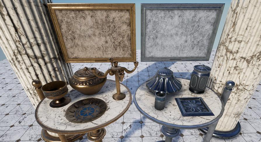 Antique Props Set in Props - UE Marketplace