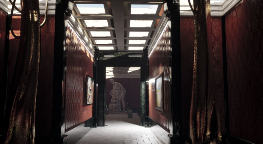 Art Gallery Showroom in Environments - UE Marketplace