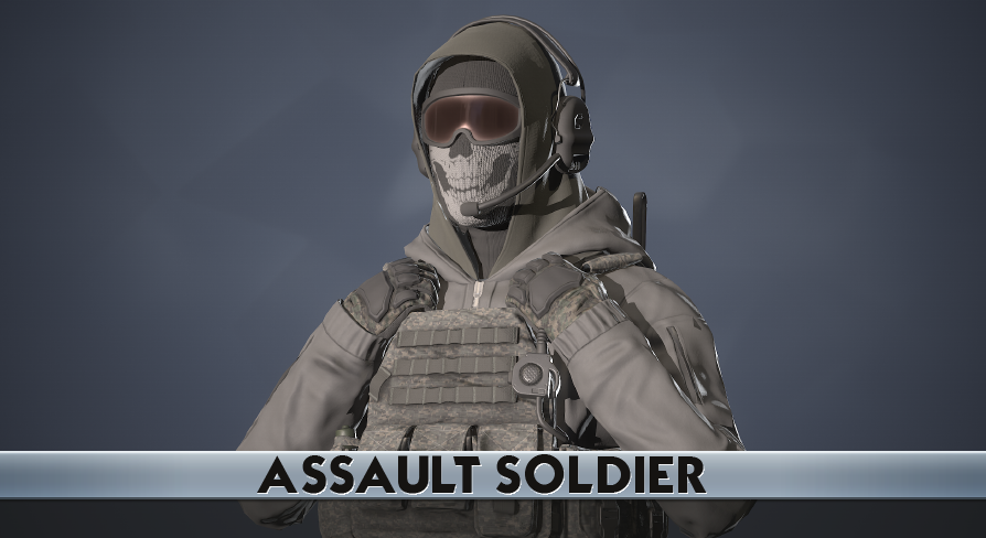 Assault Soldier, 카테고리 캐릭터 - UE 마켓플레이스