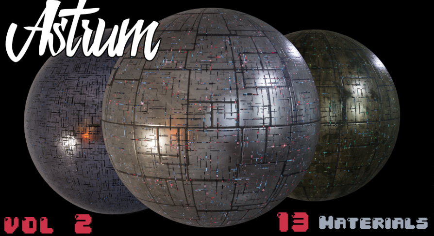 Astrum 2 - Materials Pack：マテリアル - UE マーケットプレイス