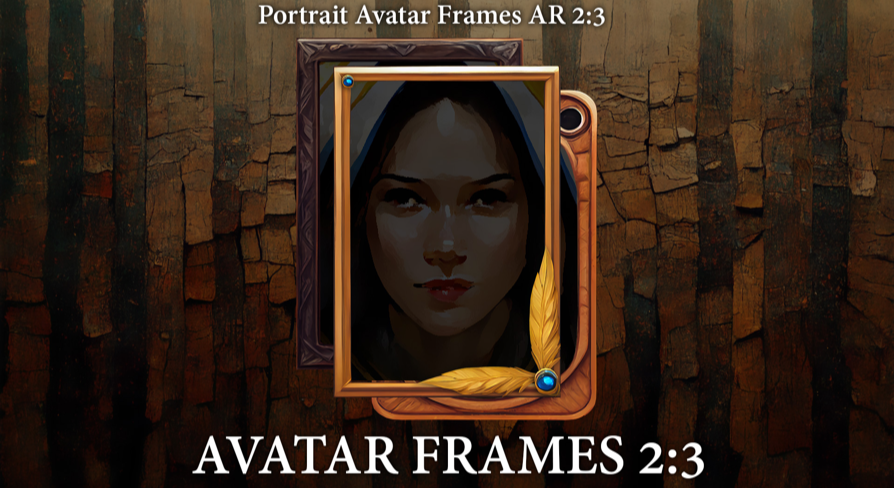 Avatar Frames HQ 2:3 in 2D Assets - UE Marketplace