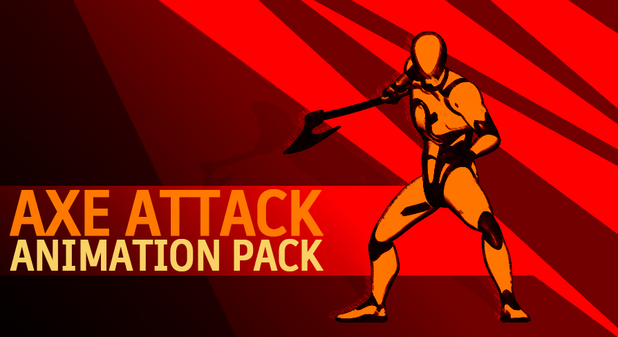 Axe Attack Animation Pack in Animations - UE Marketplace