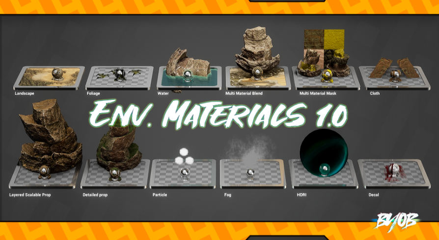 Environment Materials 1.0 in Materials - UE Marketplace