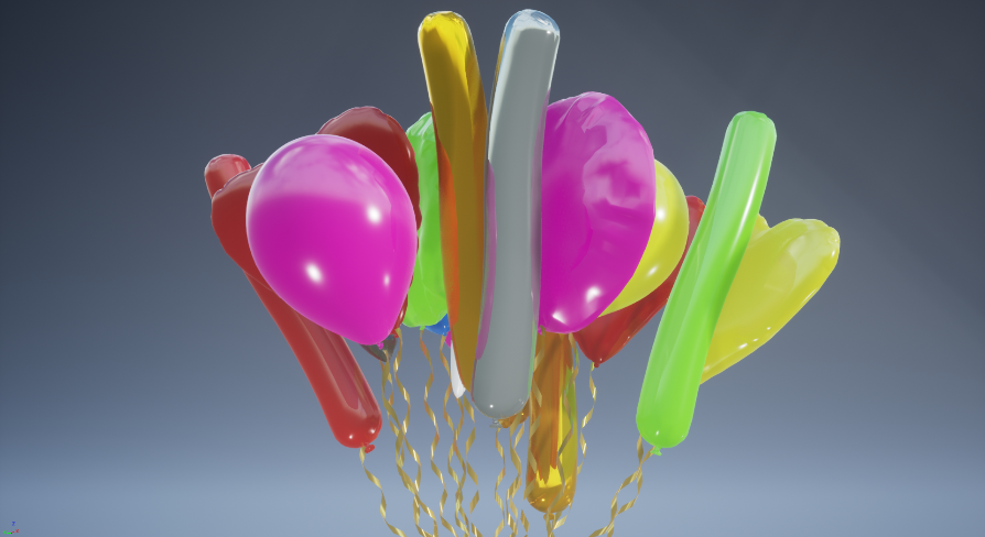 Balloons in Blueprints - UE Marketplace