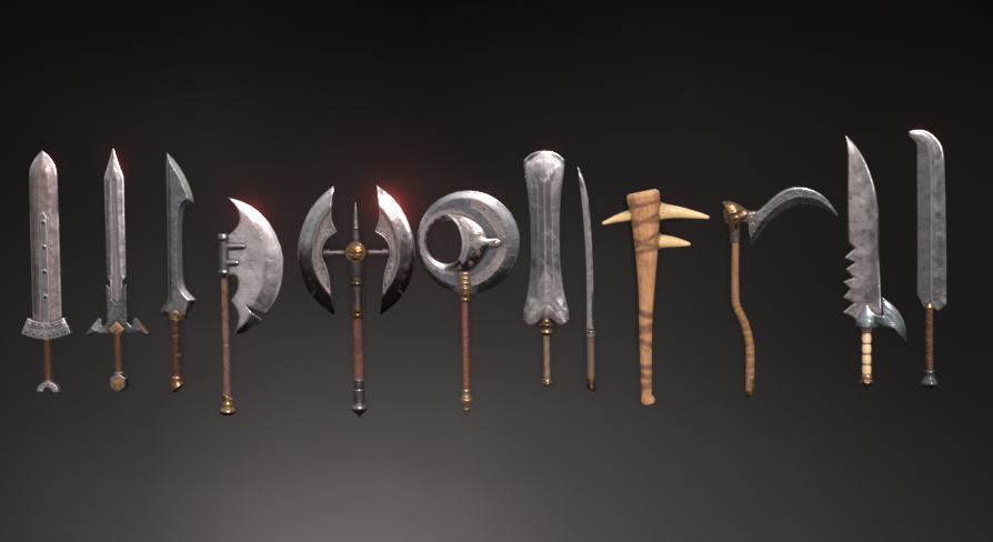 Barbarian Set in Weapons - UE Marketplace