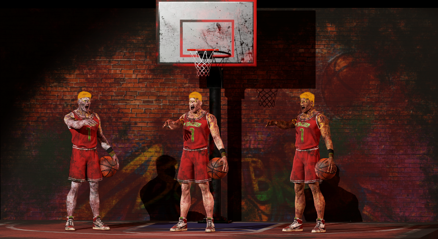 Basketball Zombie, 카테고리 캐릭터 - UE 마켓플레이스