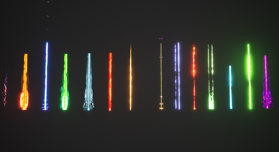Beams VFX Pack in Visual Effects - UE Marketplace