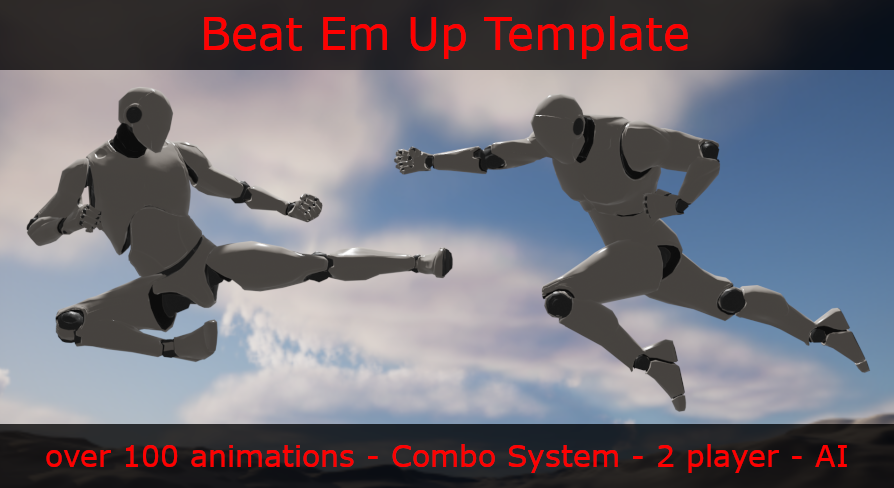 Beat Em Up Template, 카테고리 블루프린트 - UE 마켓플레이스