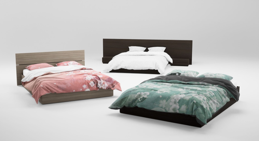 Beds Vol. 2 in Architectural Visualization - UE Marketplace