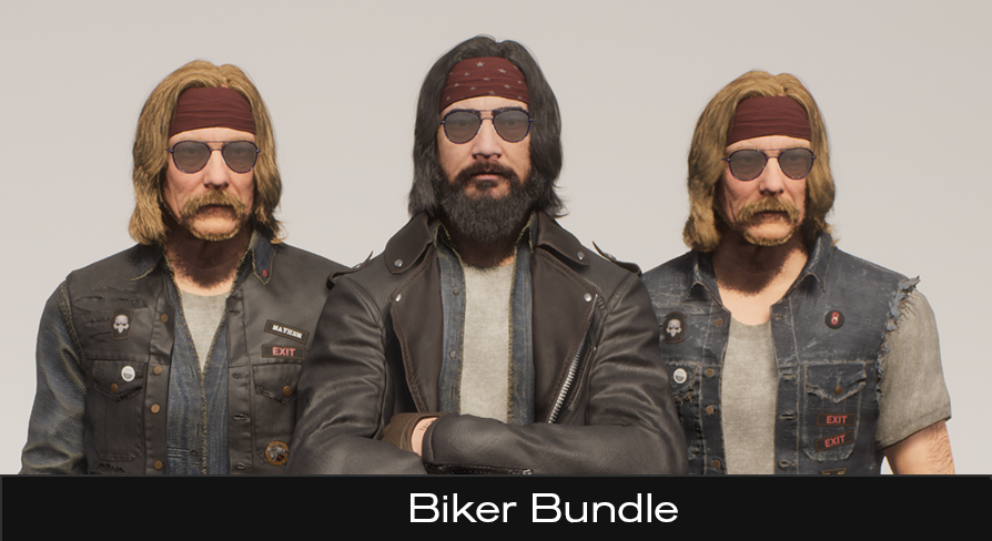 Biker Bundle：キャラクター - UE マーケットプレイス