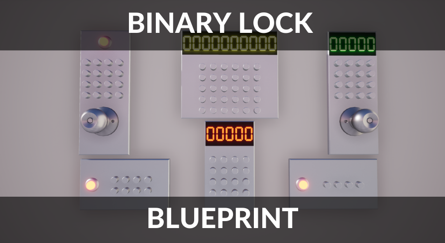 Binary Lock in Blueprints - UE Marketplace