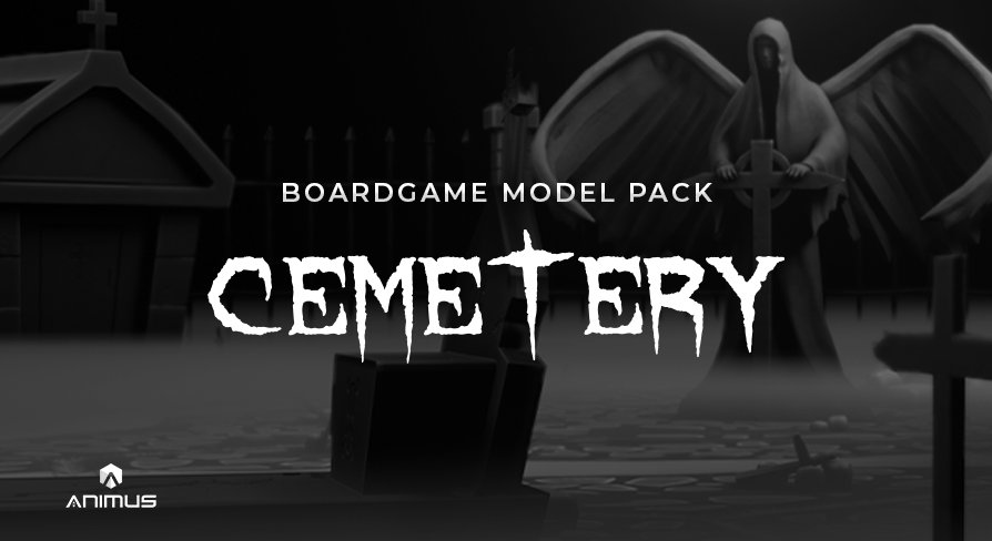 Boardgame Model Pack - Cemetery, 카테고리 소품 - UE 마켓플레이스