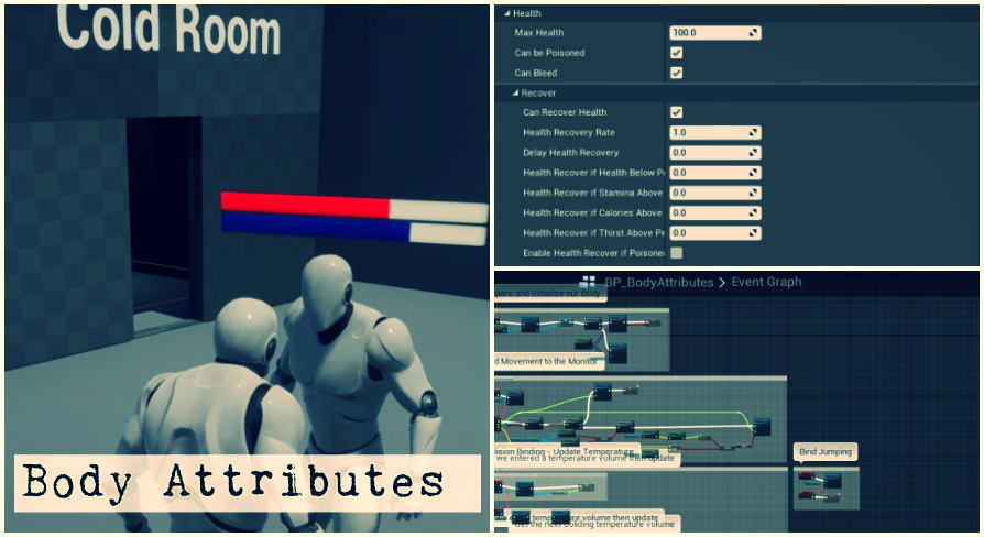 Body Attributes (RPG & Survival Kit) in Blueprints - UE Marketplace