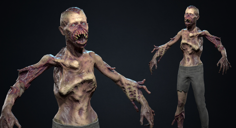 Body Horror Mutant 1 in Characters - UE Marketplace