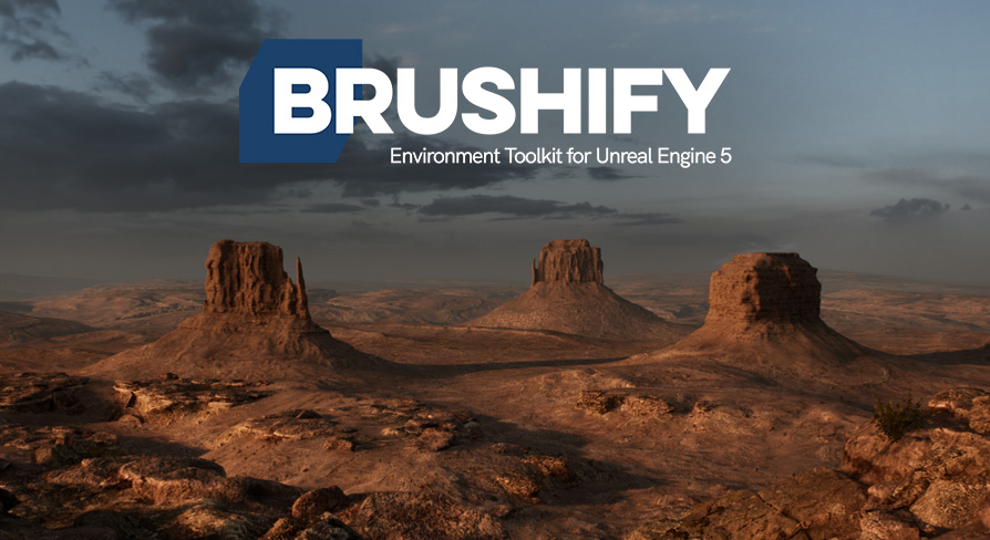 Brushify - Canyons Pack in Environments - UE Marketplace