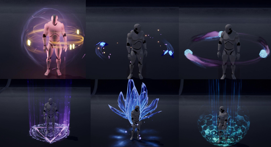 BuffsAndAurasVFX in Visual Effects - UE Marketplace