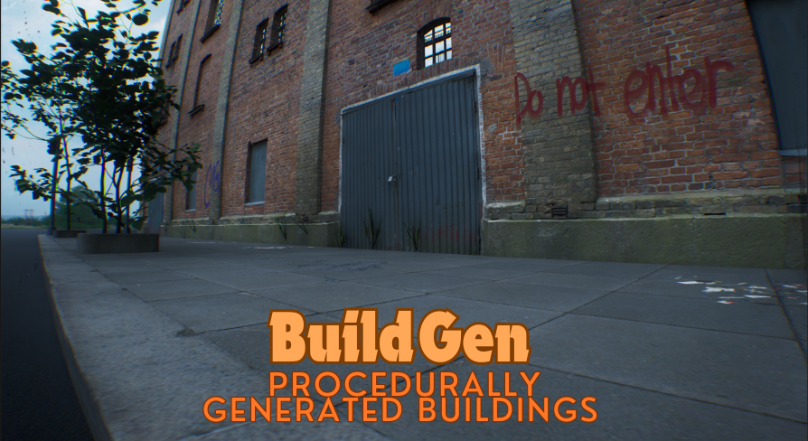 BuildGen - Procedural Buildings, 카테고리 블루프린트 - UE 마켓플레이스