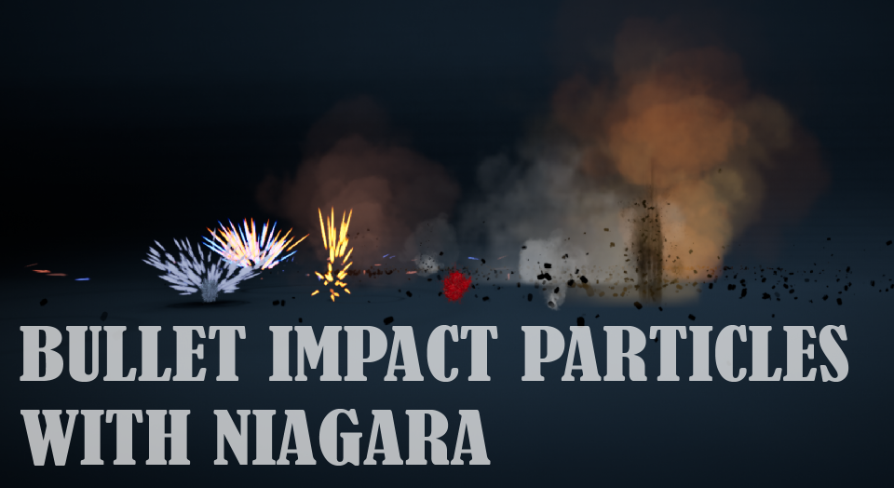 Bullet Impact Particles in Visual Effects - UE Marketplace