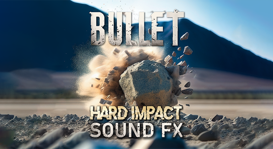 Bullet Sound FX - Hard Impact Bundle, 카테고리 사운드 이펙트 - UE 마켓플레이스