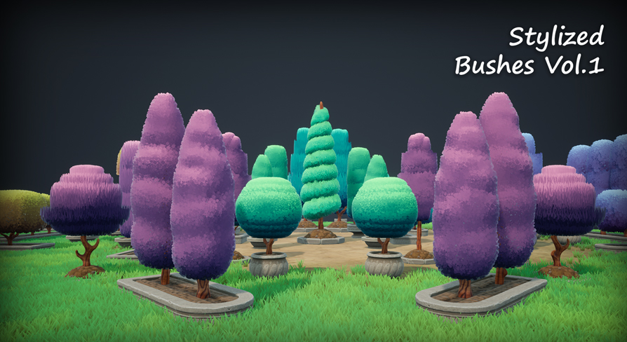 Bushes01 in Props - UE Marketplace