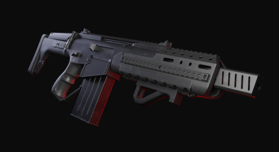 CQ Assault Rifle - CC 33 in Weapons - UE Marketplace