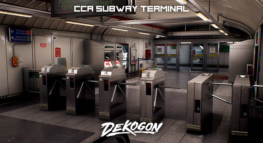 CCA Subway Train Terminal： - UE マーケットプレイス