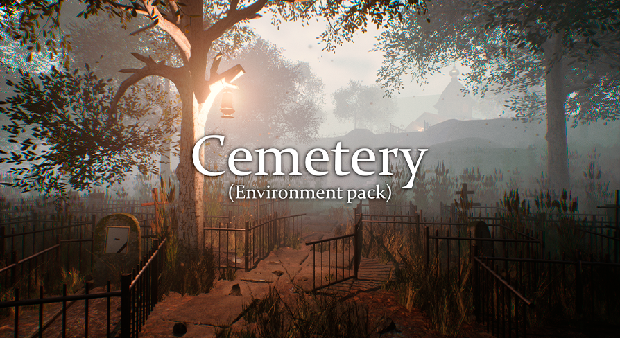 Cemetery in Environments - UE Marketplace