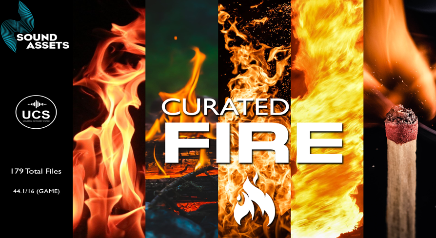 在音效创建的CURATED FIRE - 虚幻引擎商城