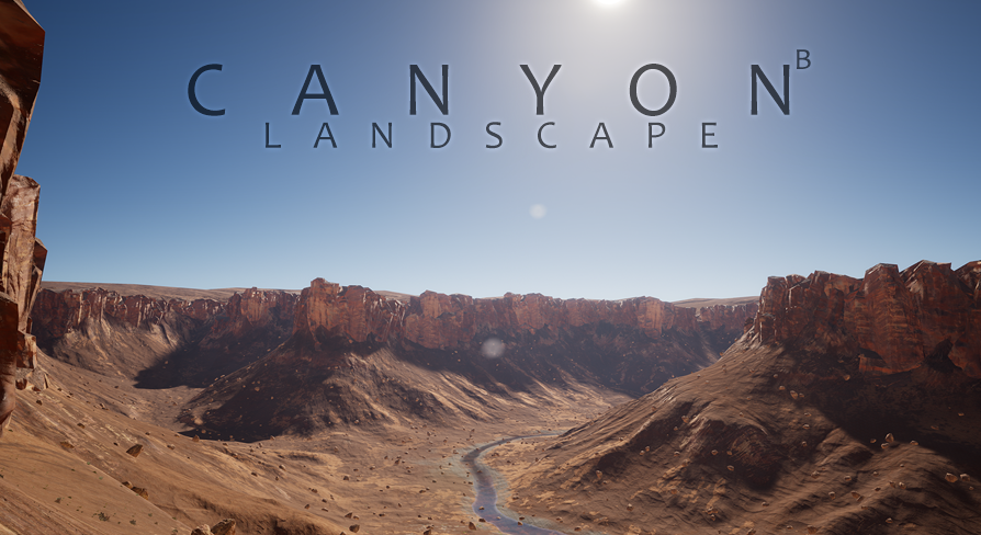 Canyon Landscape - B in Environments - UE Marketplace